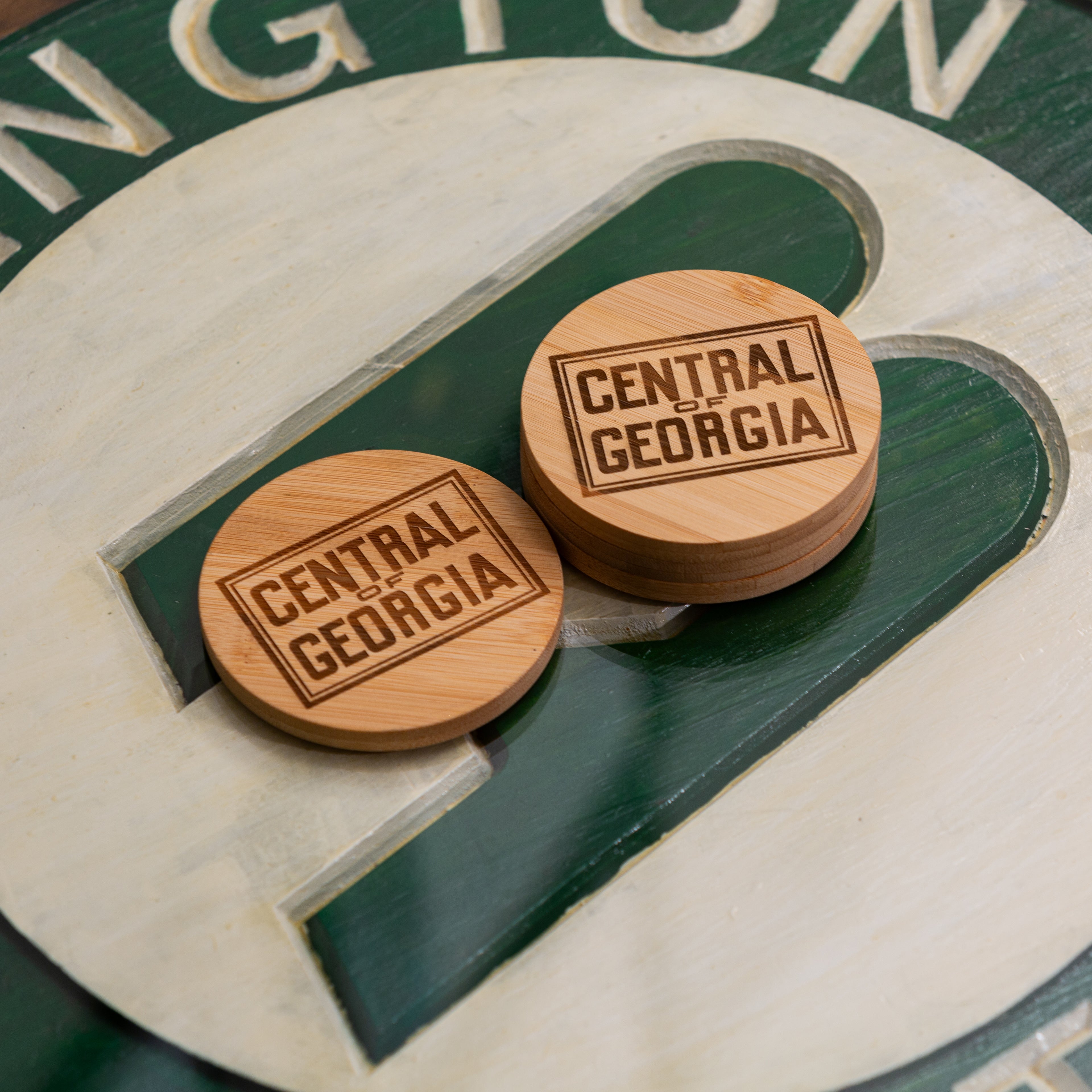 Central of Georgia Coaster Set – Bespoke Rail