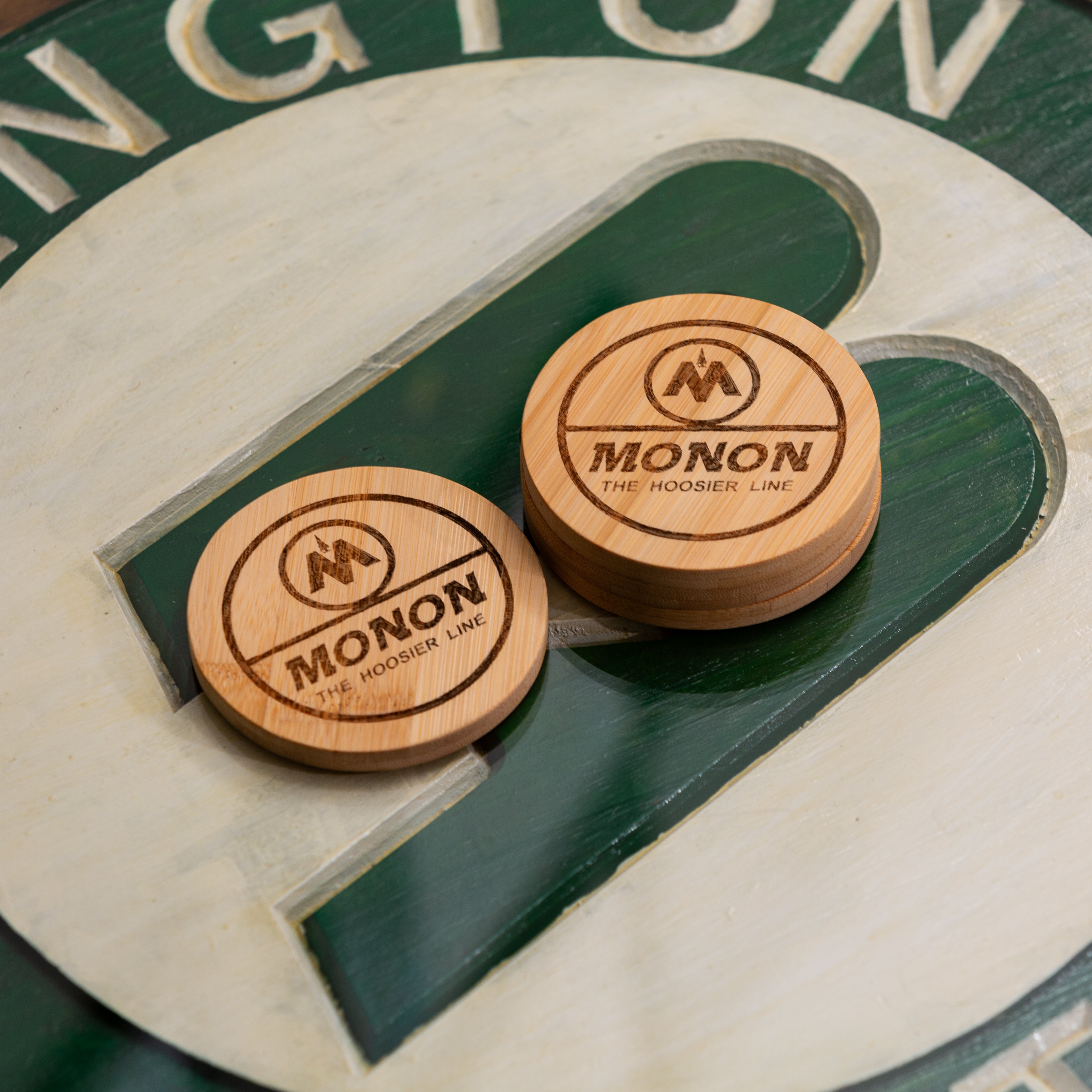 Monon Coaster Set – Bespoke Rail