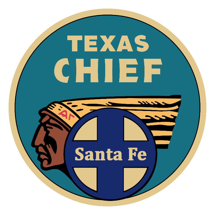 Texas Chief Sticker – Bespoke Rail