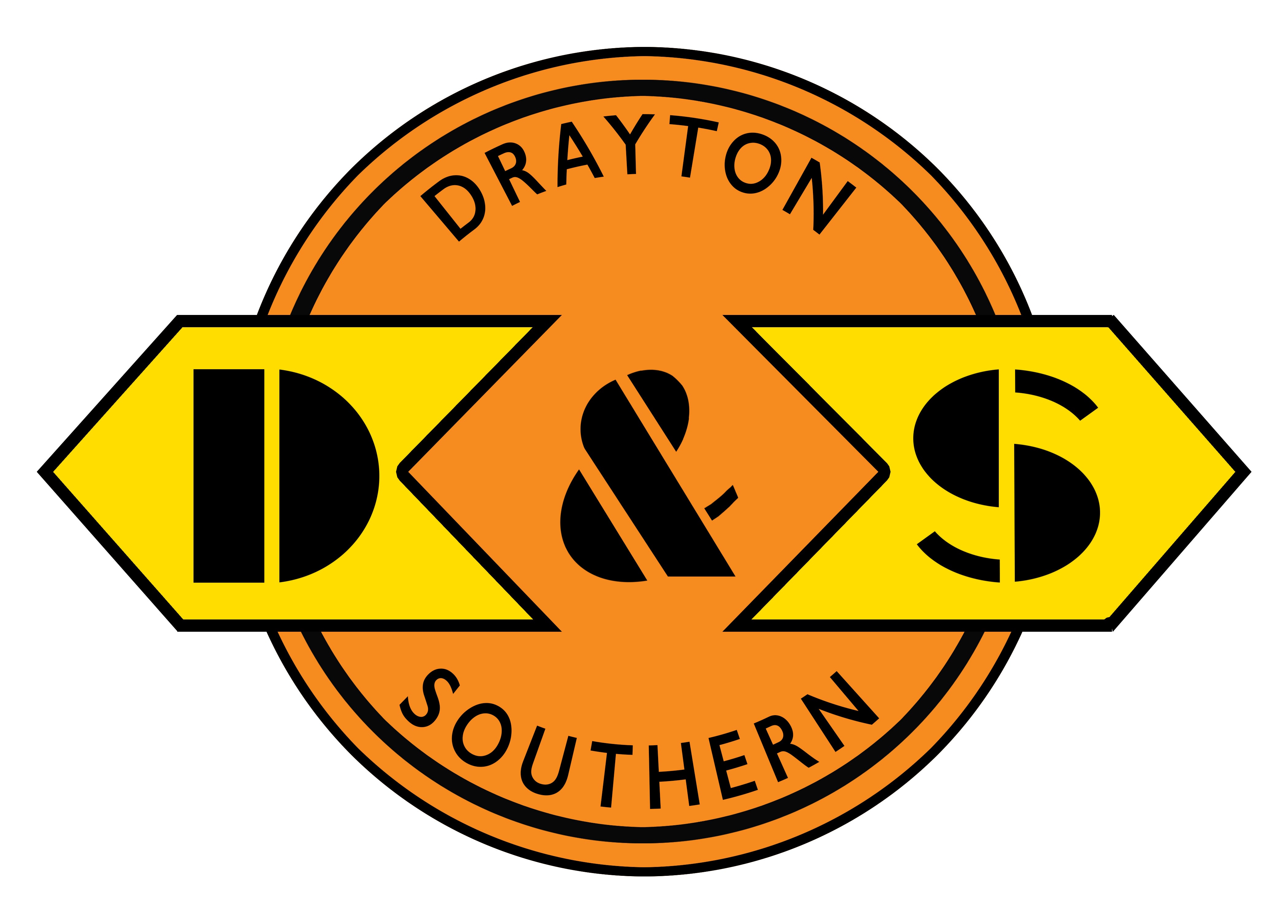 Drayton & Southern Railway Sticker – Bespoke Rail